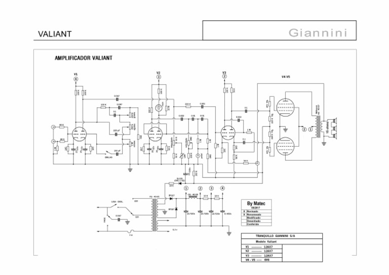 Esquema Giannini Valiant | PDF