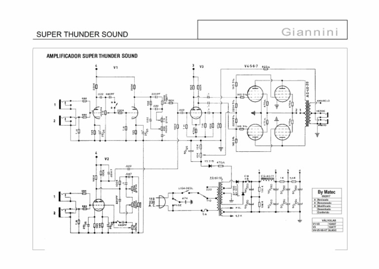 Esquema Giannini TS Super | PDF