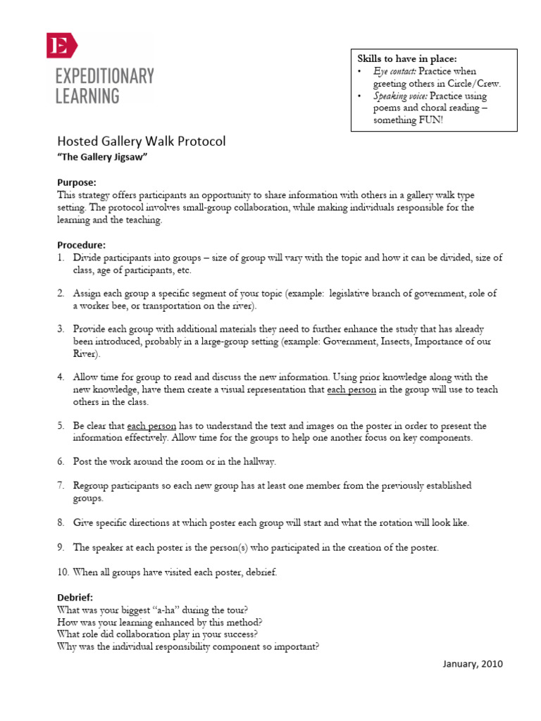 Hosted Gallery Walk Protocol | PDF | Chess Openings | Chess