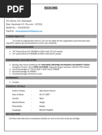 Iti Resume | PDF