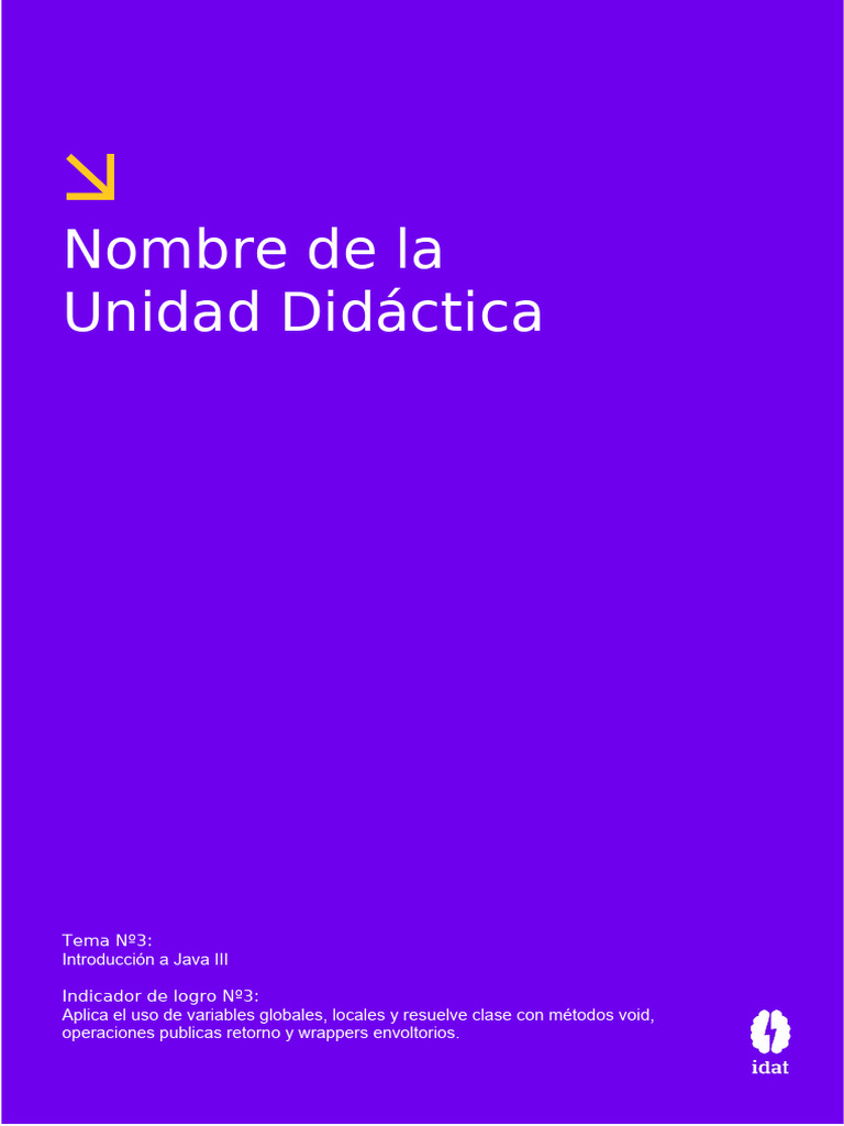 Desarrollo Avanzado de Aplicaciones_03 | PDF | Parámetro (programación de computadora) | Java ...