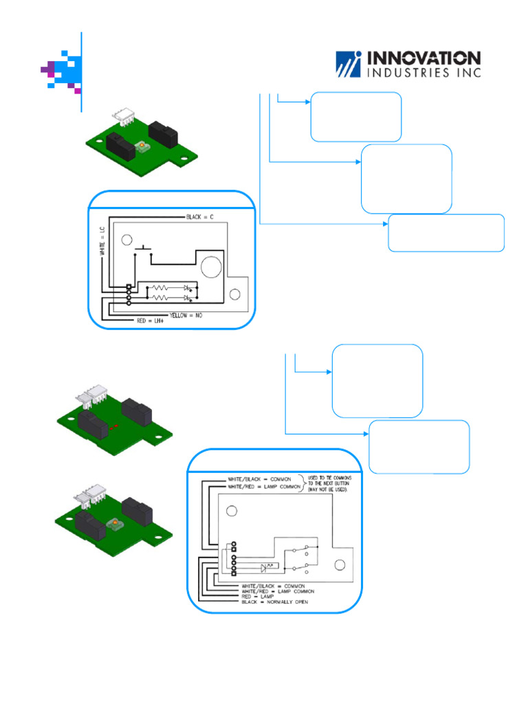 Wiring Diagram Constant Current Pushbutton | PDF | Electrical Connector ...