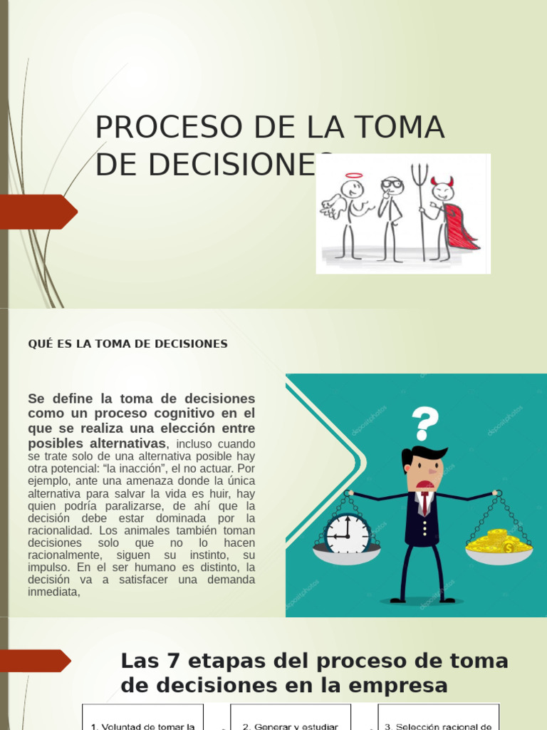Toma de Decisiones | PDF | Toma de decisiones | Optimización Matemática