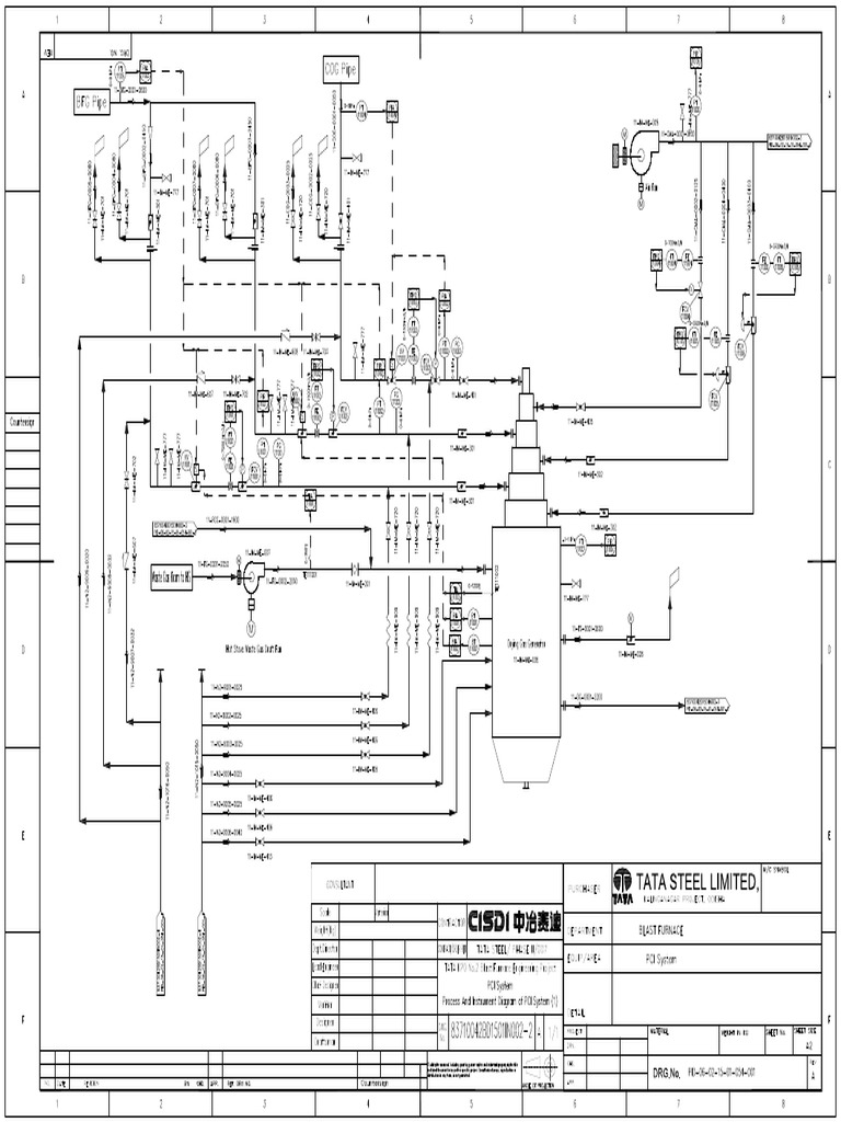 83710042BD1501IN002-2-A PID-06!02!15!01!054-001 Process and Instrument ...