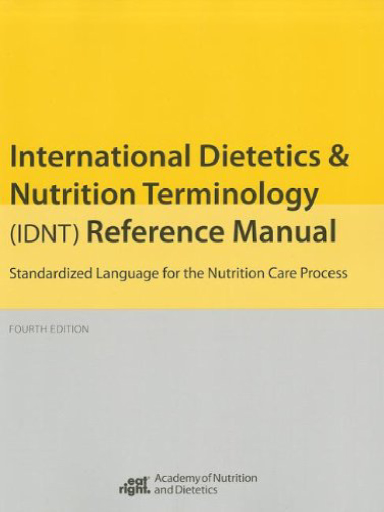 International Dietetics and Nutritional | PDF