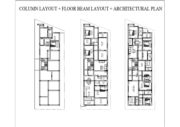 01-Column and Beam Position | PDF | Buildings And Structures | Home
