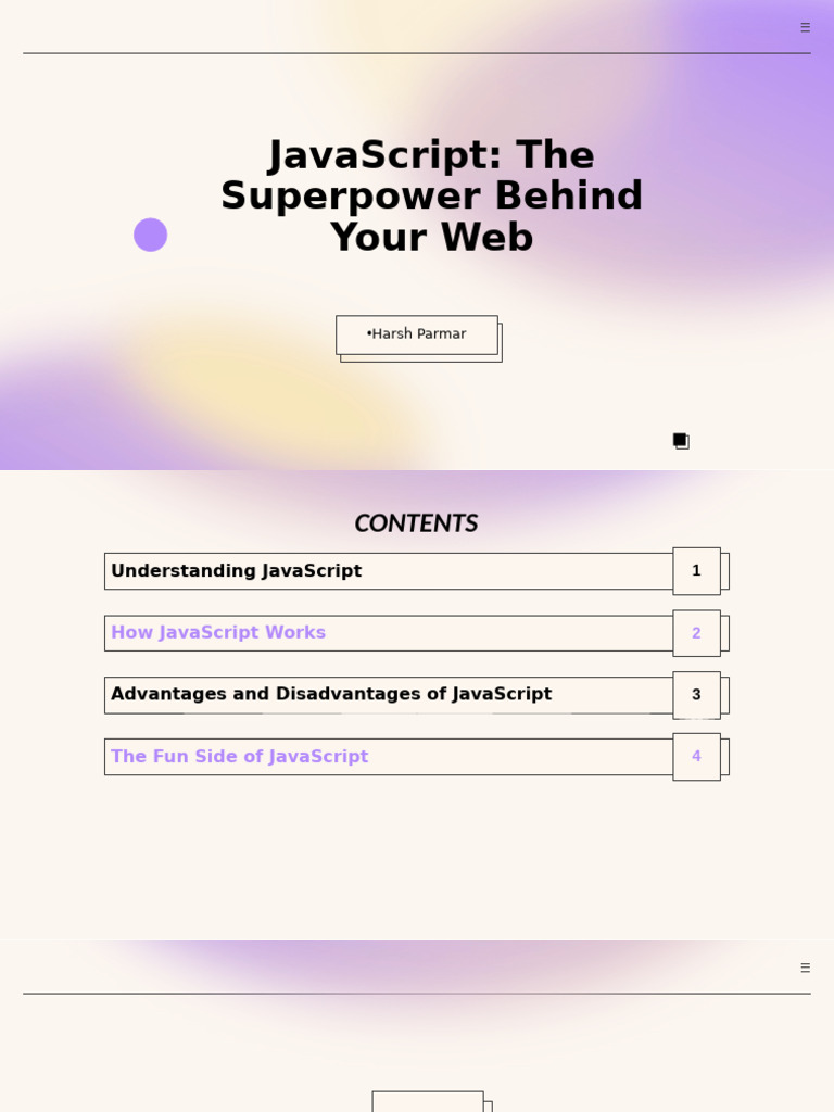 AIPPTMaker - JavaScript - The Superpower Behind Your Web | PDF | Java ...