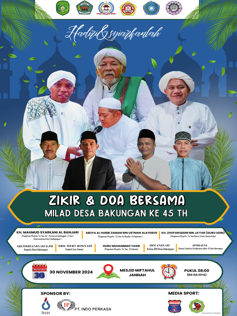 Spanduk Zikir Bersama 3x2 | PDF