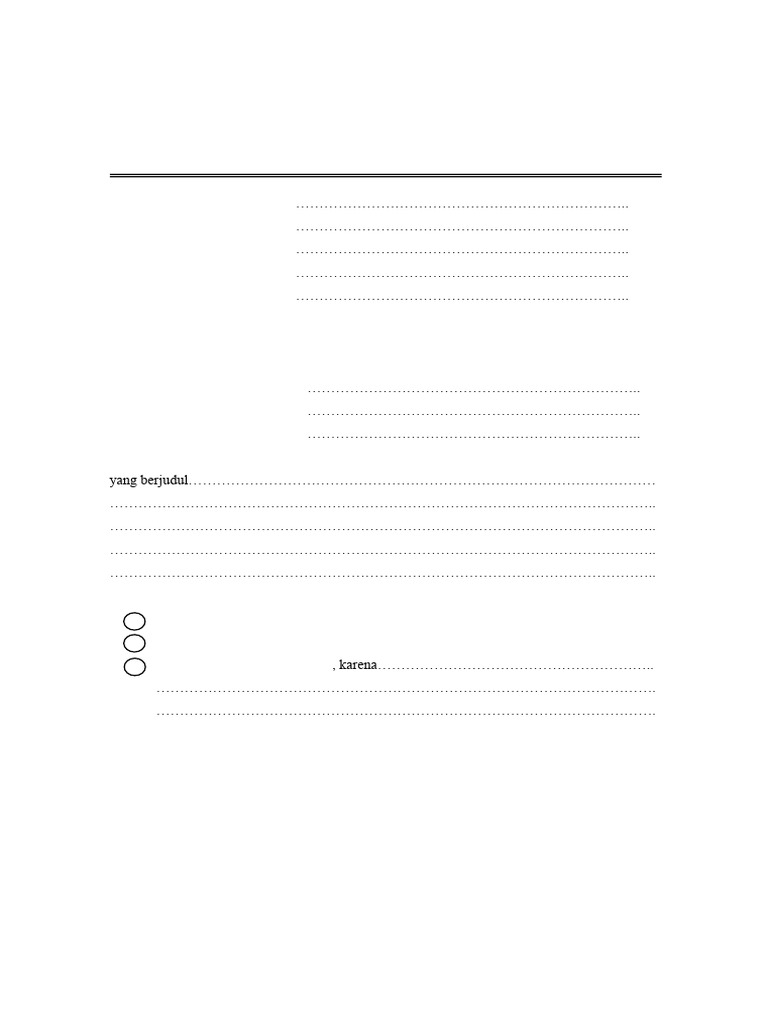 Formulir Penggunaan Produk Tugas Akhir | PDF