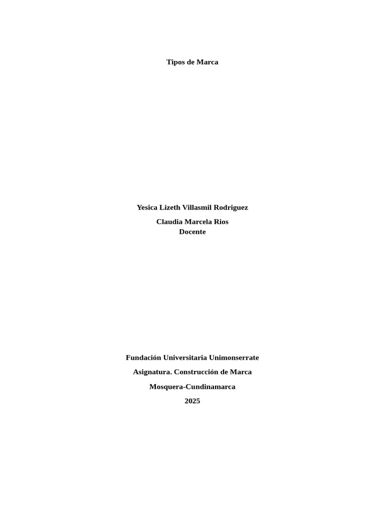 Tipos de Marca | PDF | Marca | Sustentabilidad