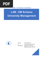 Database Design Report Sample | PDF