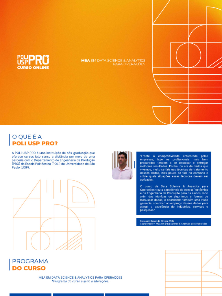 Programa Do Curso | PDF