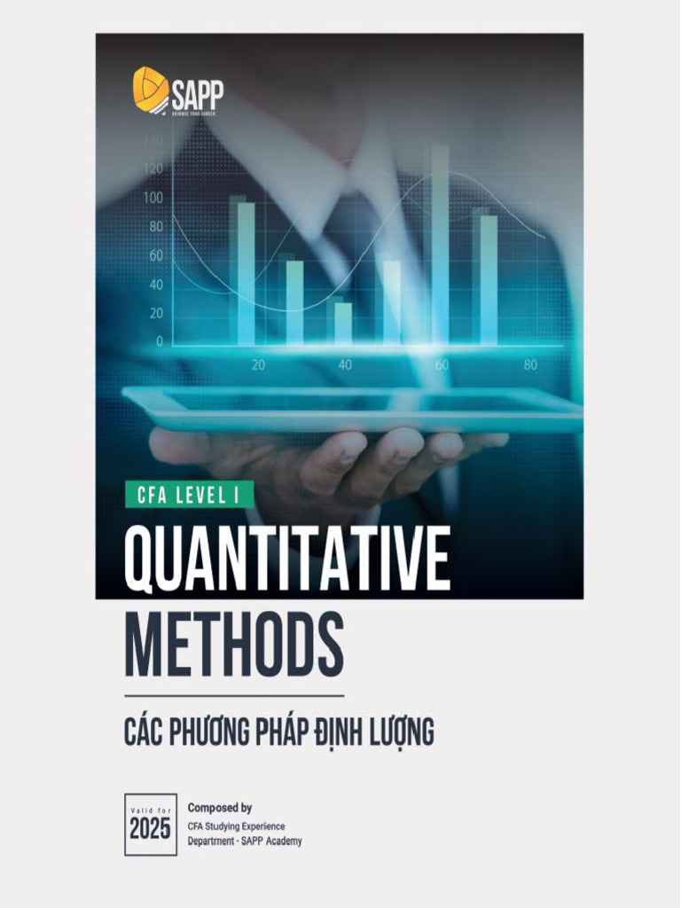 SAPP CFA1 Foundation Quant Checklist | PDF | Probability Distribution | Variance