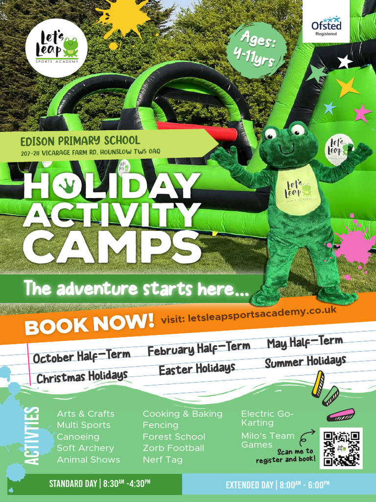 Edison Primary School Holiday Camp Flyer.316629982 | PDF
