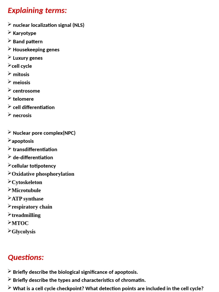 Key Points (Chapter 13-16) | PDF