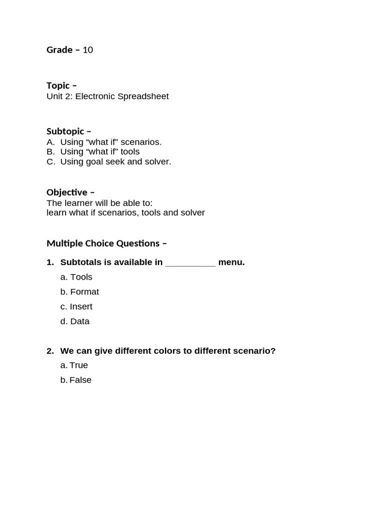 Day 1 Assignment Competency | PDF