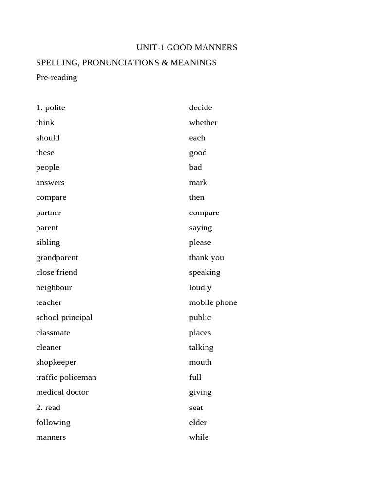 UNIT 1 Student's Guide | PDF | Behavioural Sciences | Social Psychology