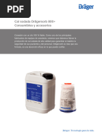 Ficha Técnica Cal Sodada | PDF | Compuesto orgánico volátil | Dióxido ...