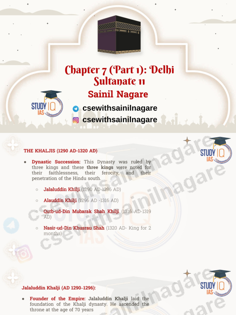 Chapter 7-Part 1 (Satish Chandra) | PDF