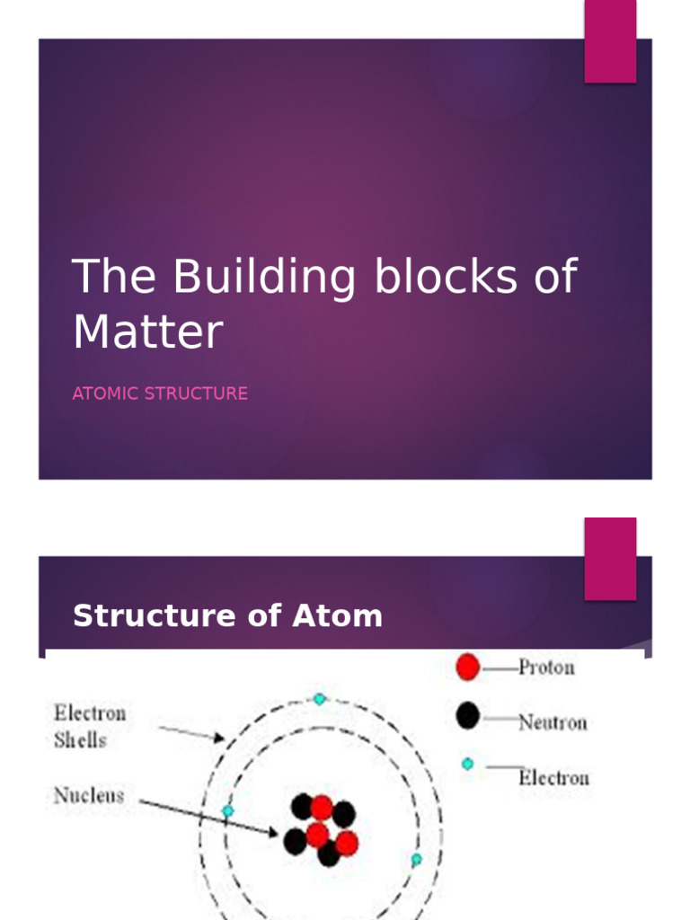 Atomic Structute Notes Pdf