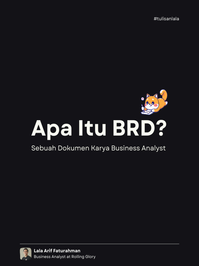 Apa Itu BRD | PDF