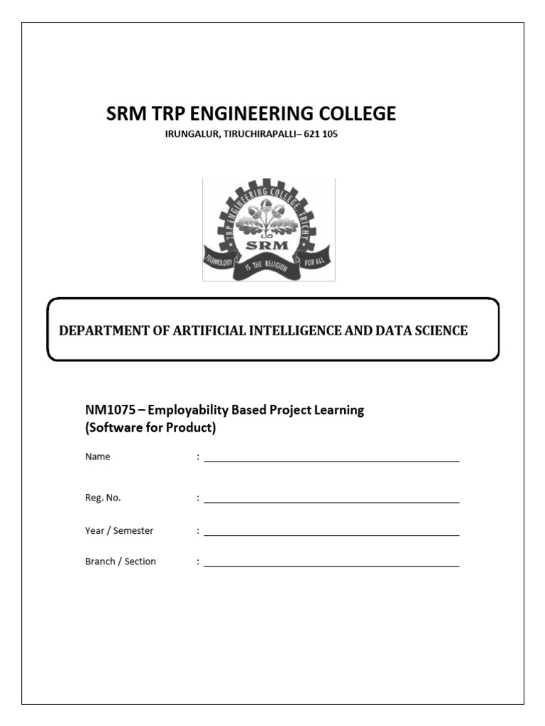 Naan Mudhalvan Project Report-2 | PDF | Embedded System | Engineering