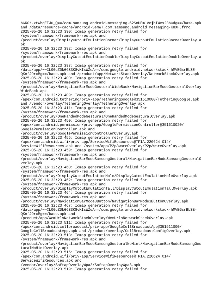 Lom Log | PDF | Android (Robot) | Operating System Technology