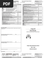 Grade R Report Card Term 3 Colour | PDF