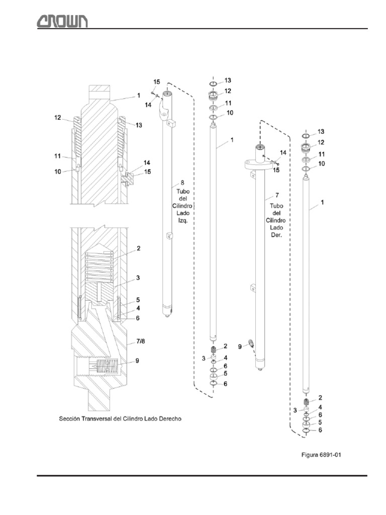 42 SC 4500 PARTES Cilindros | PDF | Equipo | Tecnología del motor