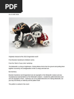 Free Godzilla Amigurumi Crochet Pattern | PDF | Crochet | Surgical Suture
