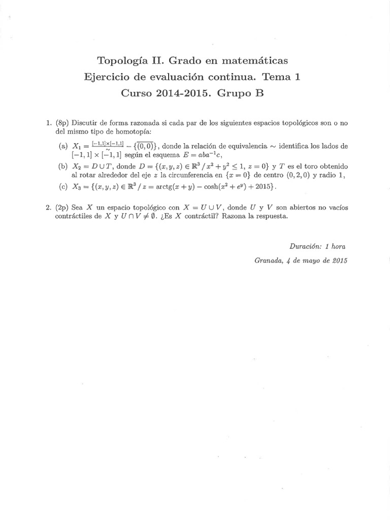 Ejercicio Tema1 | PDF