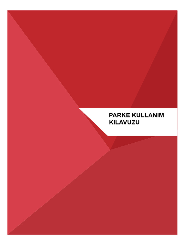 Parke Kullanim Kilavuzu | PDF