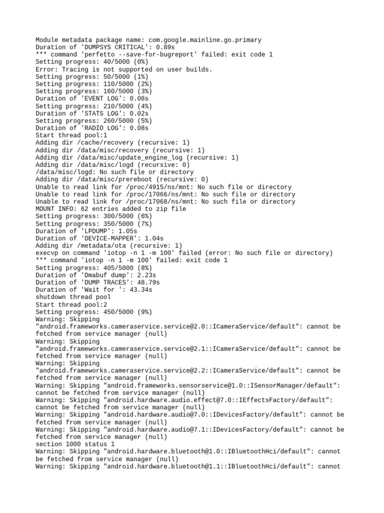 Bugreport A665L OP TP1A.220624.014 2024 03 12 18 50 28 Dumpstate - Log ...