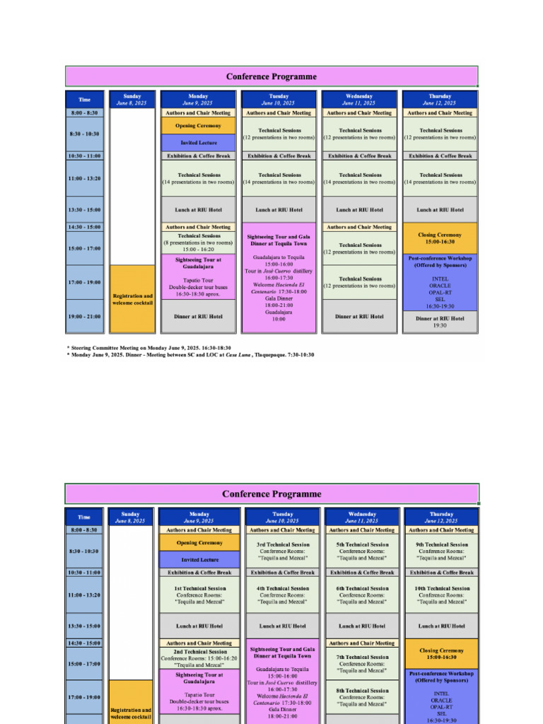 IPST 25 Conference Programme Draft | PDF