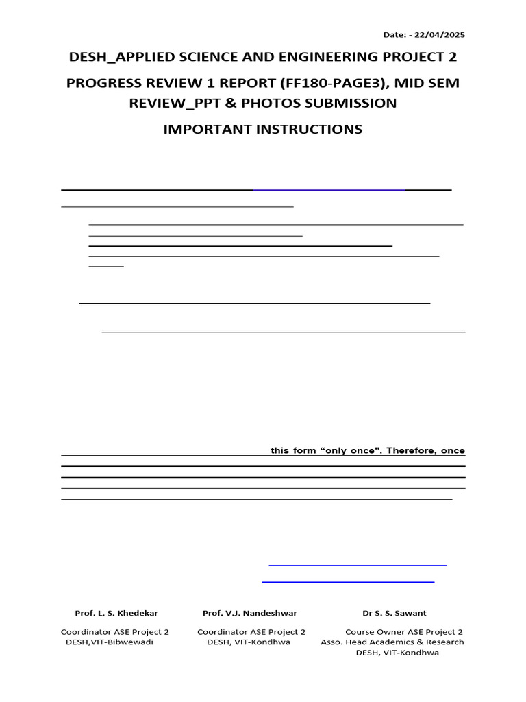 Imp - Notice - Ase - Project 2 - Progress Review 1 Report (Ff180-Page3 ...