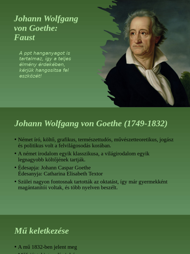 Johann Wolfgang Von Goethe | PDF