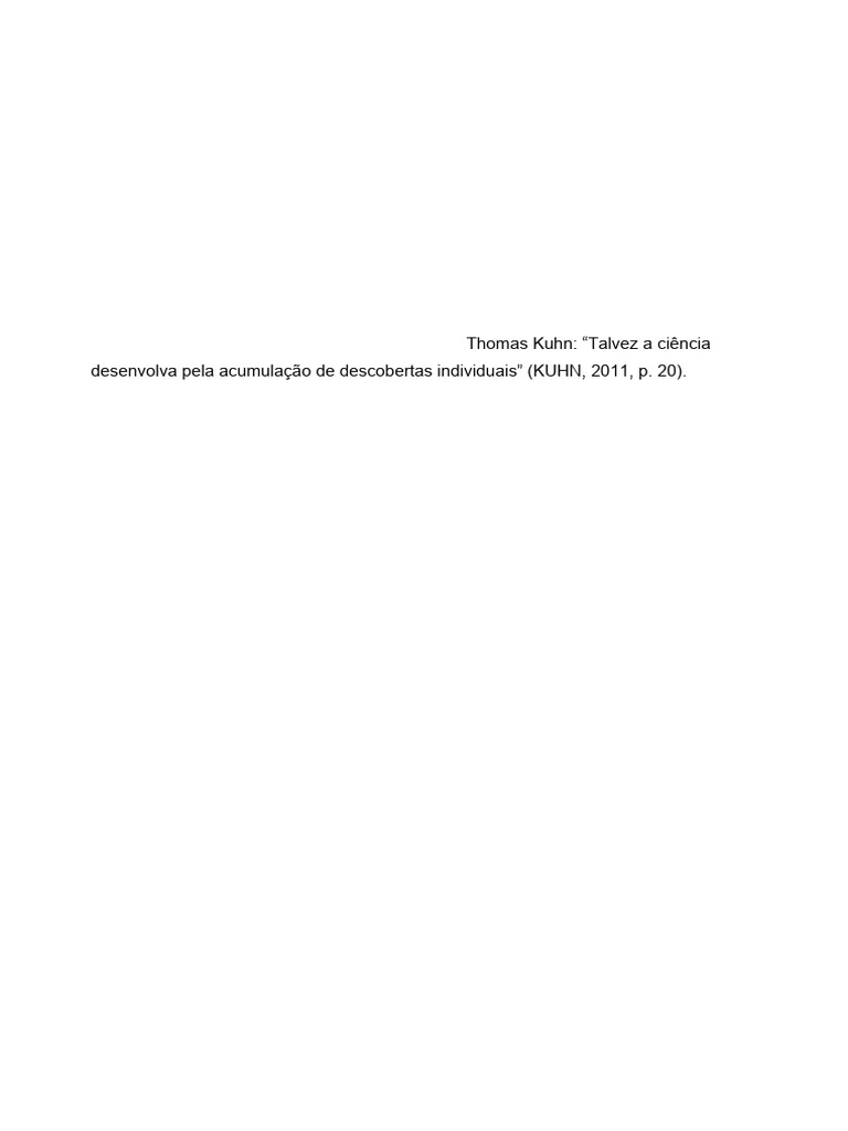 ATIVIDADE COMPLEMENTAR (1) | PDF | Science | Paradigma