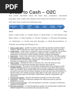 SAP-Order To Cash (OTC) Process - 1 | PDF | Receipt | Invoice