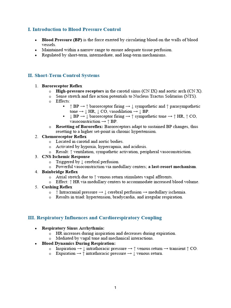 Cardiodynamics Regulation | PDF | Cardiovascular Physiology | Angiology
