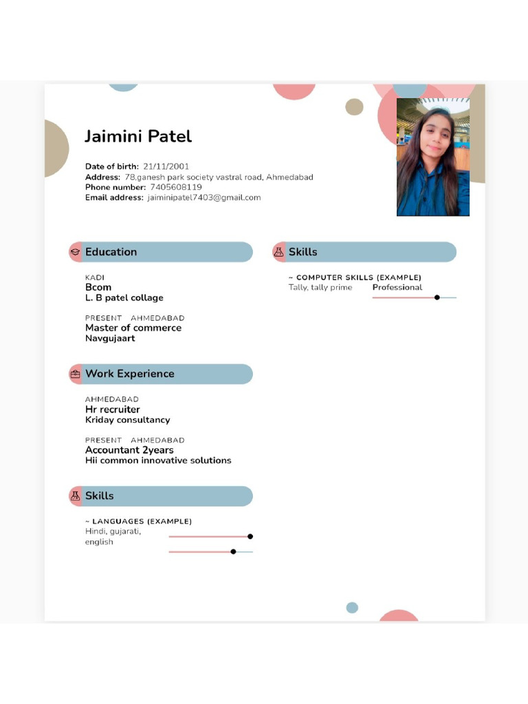 Jaimini Patel Resume 2 2 1 | PDF
