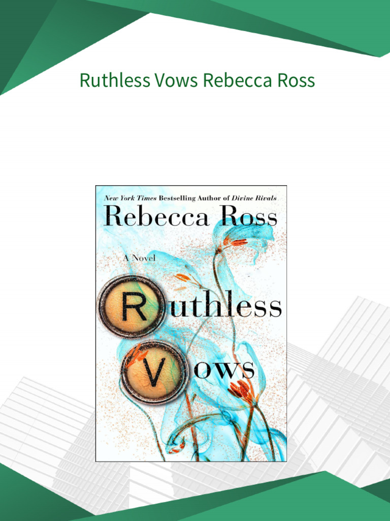 Ruthless Vows Rebecca Ross instant download | PDF