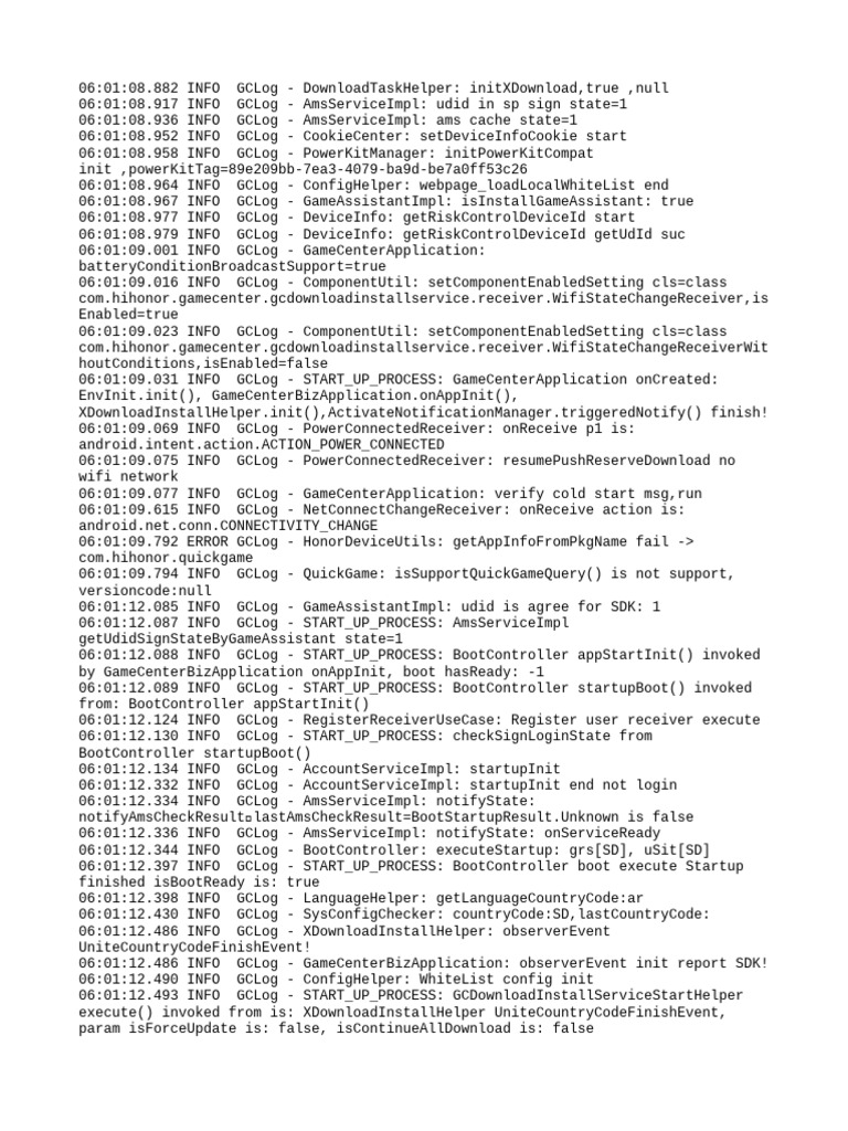 GameCenter Application Startup Log | PDF | Hypertext Transfer Protocol ...