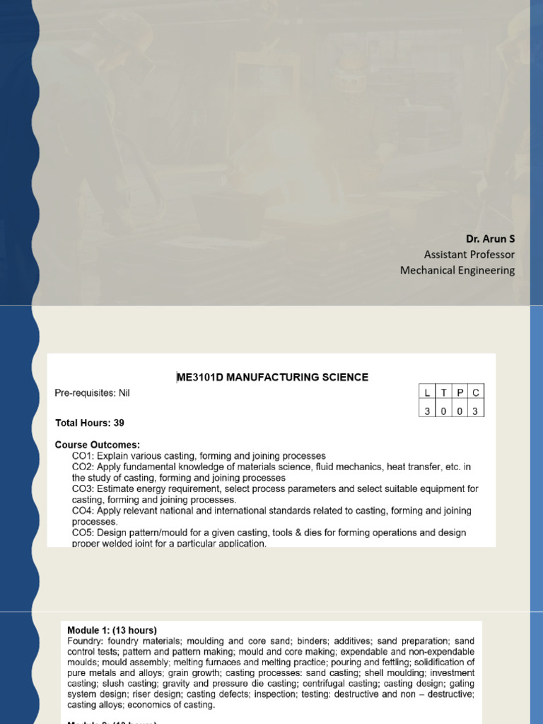 Unit-1 - Metal Casting and Forming Technology2 | PDF | Nucleation | Freezing