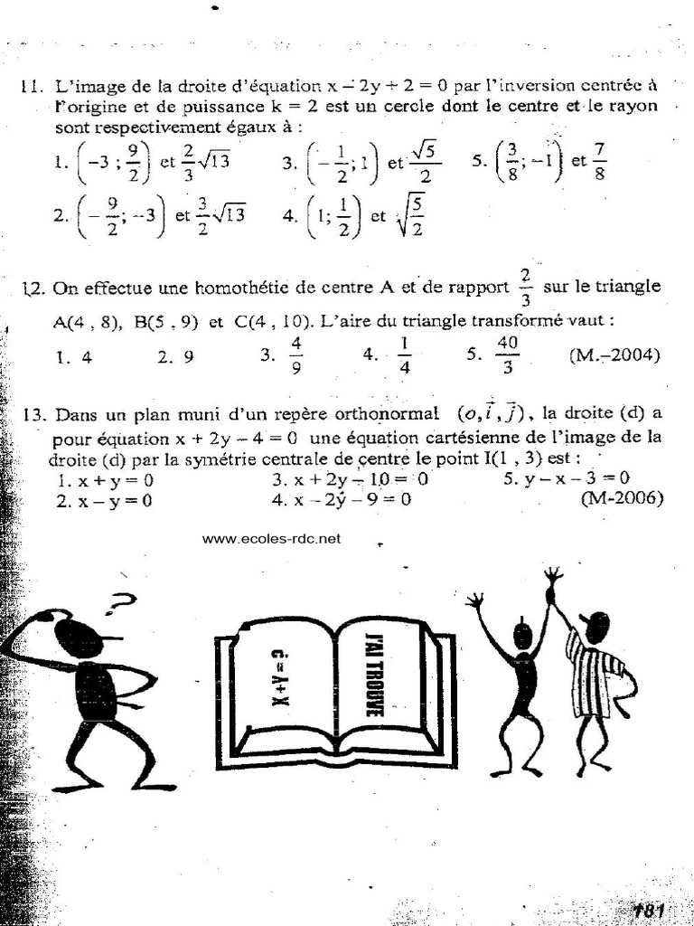 Math Exercices p181 | PDF