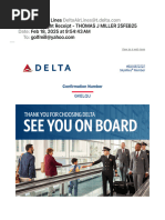 Delta Contract of Carriage | PDF | Delta Air Lines | Airlines