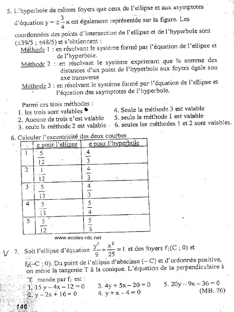 Math Exercices p146 | PDF