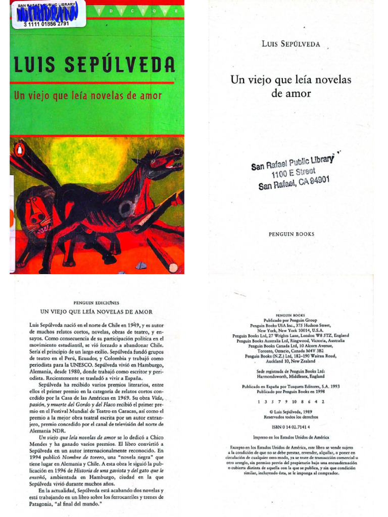 Un Viejo Que Lea Novelas de Amor | PDF