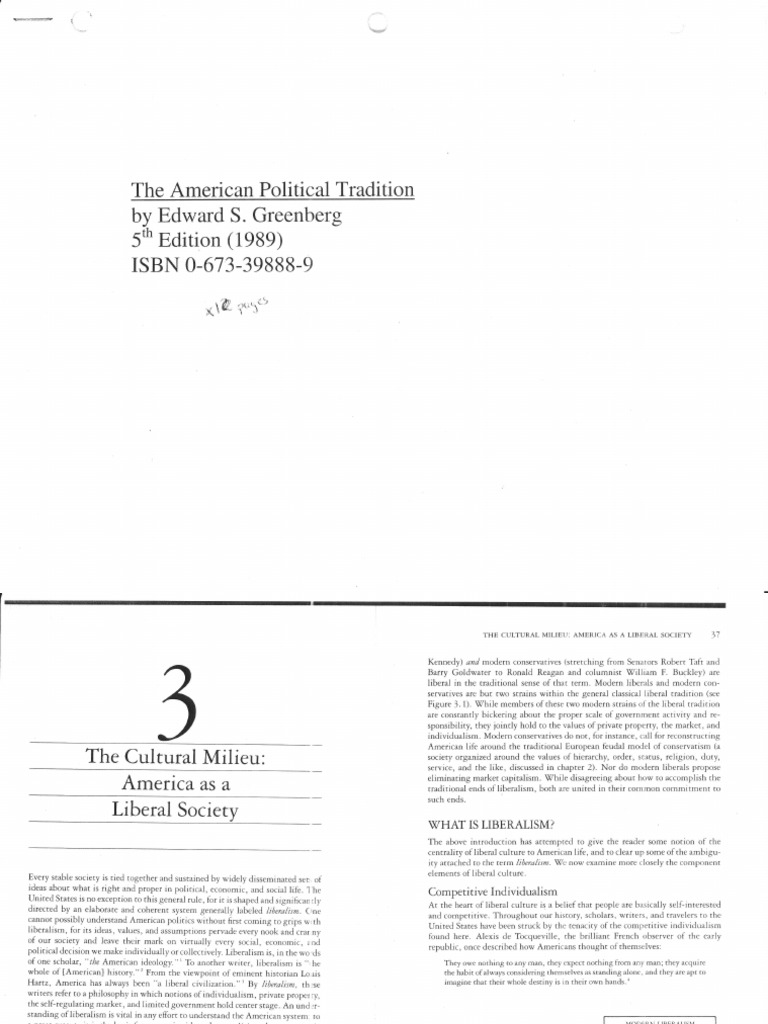 Understanding American Liberalism | PDF | Liberalism | Conservatism
