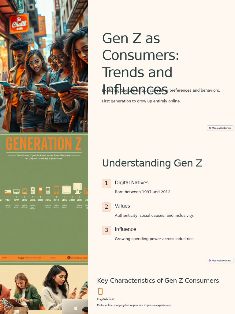Gen Z Consumer Trends and Insights | PDF | Brand | Social Media