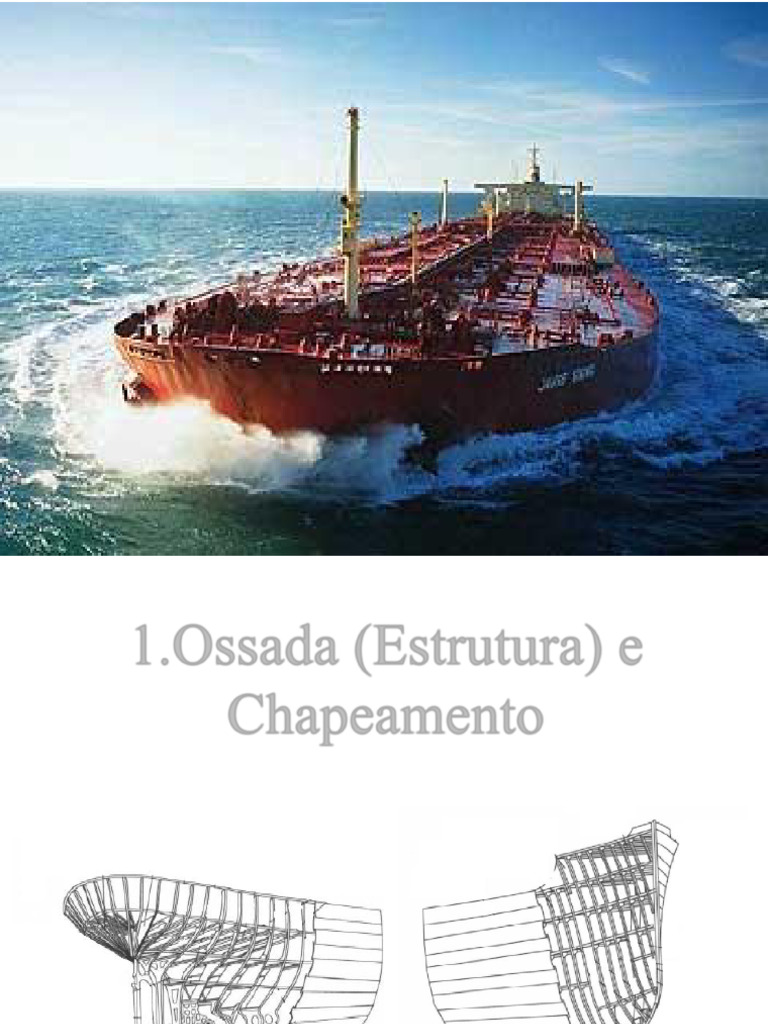 Estrutura dos Casco de Navios Metálicos | PDF | Casco (embarcação) | Navios